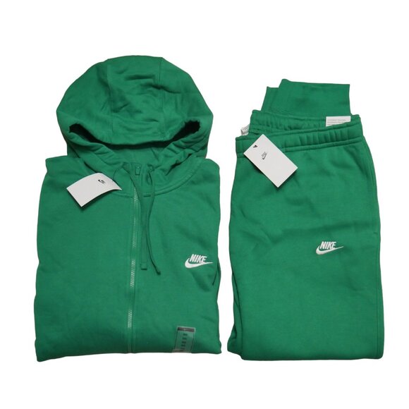 Nike | Shirts | Nike Club Fleece Mens Sweatsuit Zip Tracksuit Matching ...